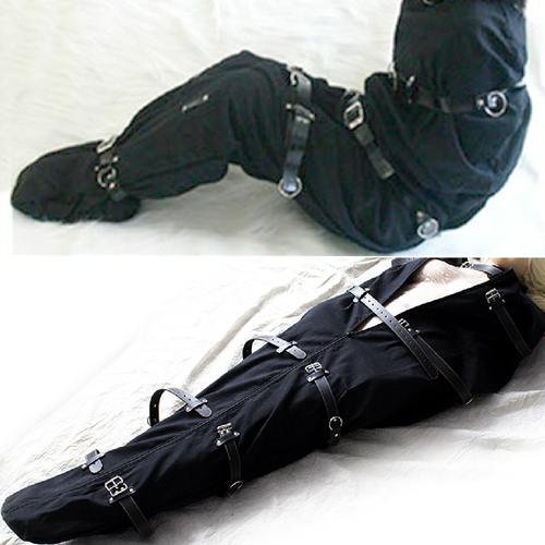 Full Body Bondage Zip Mummy Sack Sleeping Bag Sex Toys Costume ...
