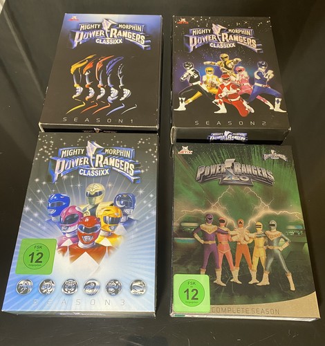 DVDs Power Rangers Seasons 1-4 RARE Sets | eBay
