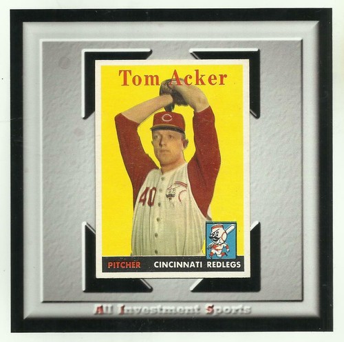 1958 Topps TOM ACKER #149 NM **gorgeous baseball card** TD89 | eBay