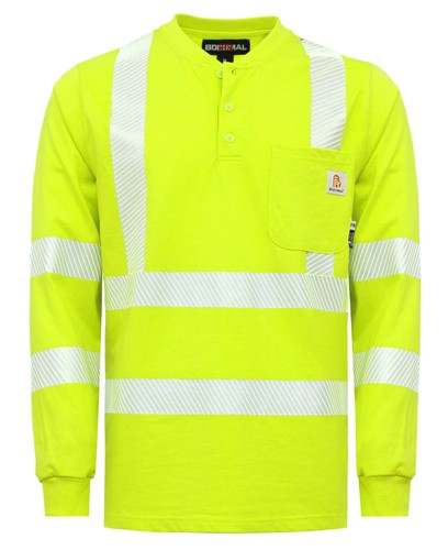FR Shirts High Visibility/Hi Vis Reflective Flame Resistant/Fire ...