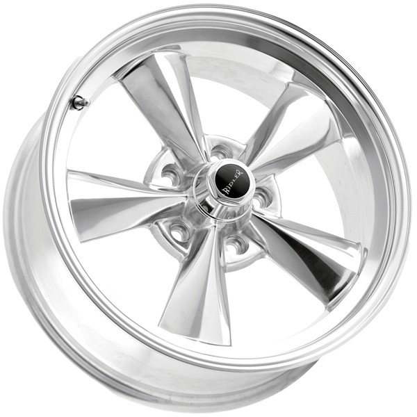 (Set of 4) Staggered Ridler 675 15x7,15x8 5x4.75" +0mm Polished Wheels ...