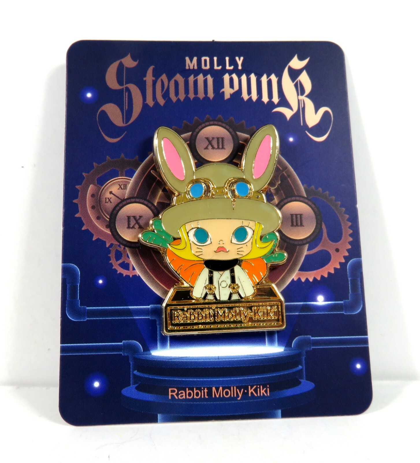 Pop Mart Molly Steam Punk Pin Series Rabbit Molly Kiki NEW | eBay