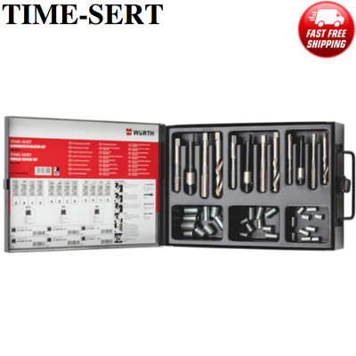Würth® TIME SERT Combo Kit M6 M8 M12 Thread Repair System Set - 42 ...