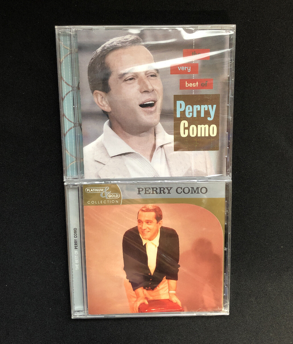 Lot of 2 BRAND NEW Perry Como CD's - Platinum Gold Collection & The ...