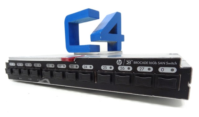 HP C8S47A Brocade Power Pack with 16Gbps 28 Port Embedded SAN Switch ...