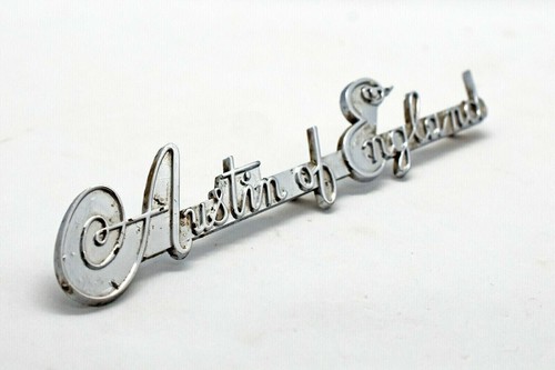 Austin of England Chrome Script Badge, Austin part 4B6932 Vintage | eBay