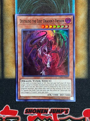 Yugioh Destrudo The Lost Dragon’s Frisson OP07-EN007 Super Rare NM | eBay