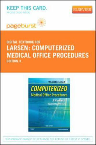 Computerized Medical Office Procedures by William D. Larsen (2011 ...