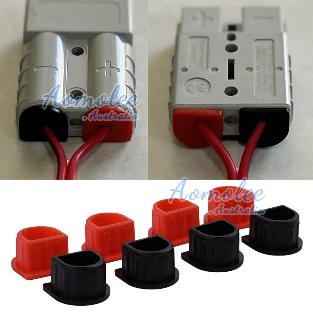 10x Waterproof 50A Anderson Plug Cable Seal Caps Inserts Covers 5 Pairs ...