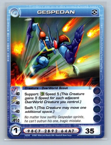 Chaotic TCG - Gespedan 10/232 - Max Speed & Random - Dawn of Perim ...