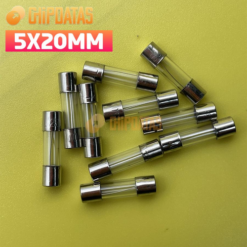 10pcs T4AL250V, T4A 250V, T4L250V cartridge GLASS fuses 5X20mm, 4A 250V ...