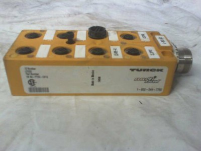 TURCK Vb 80-P7X9-CS12 8-Port I/O Jonction Boîte - Utilisé | eBay