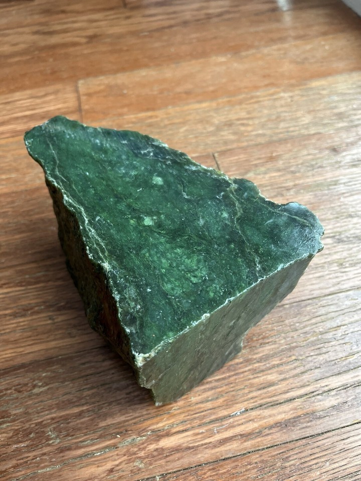 Green jade rough stone Russian nephrite | eBay