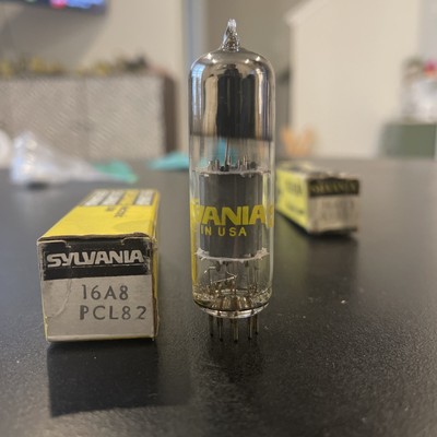 16A8/PCL82 TUBE SYLVANIA NIB Electron | eBay
