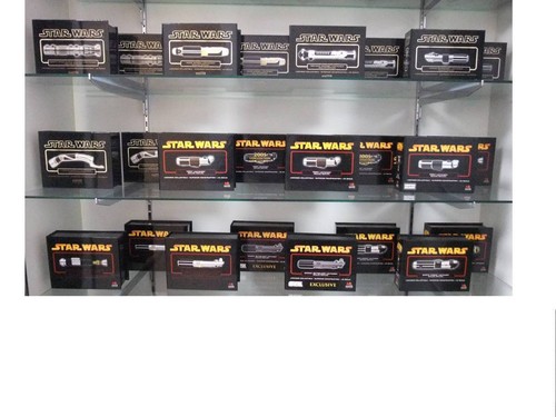 Star Wars Master Replicas Mini Lightsaber Complete Limited 51 sets from ...