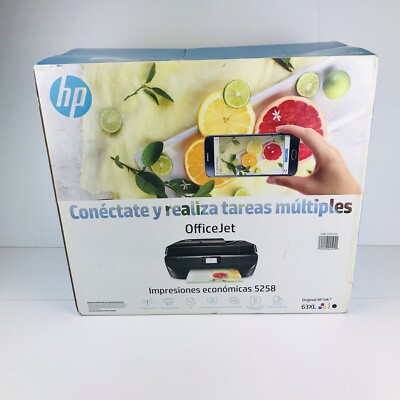 HP Officejet 5258 Wireless All-in-One Inkjet Printer 192018045941| eBay