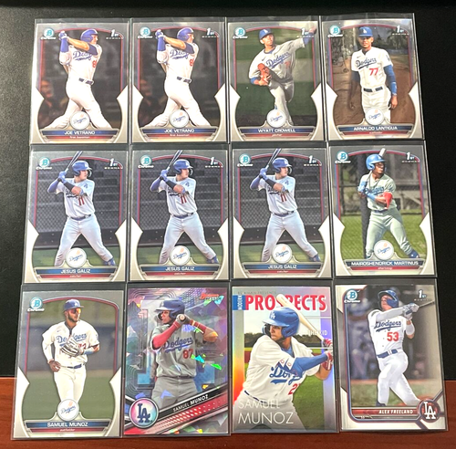 JOE VETRANO 2023 Bowman Draft 1ST BOWMAN BASE ROOKIE Los Angeles ...