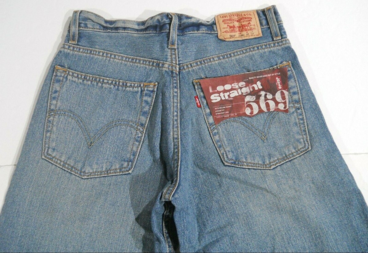LEVI 569 LOOSE STRAIGHT FIT JEANS BOYS SIZE 14 REGULAR NWT LEVI 569 LOOSE STRAIGHT FIT JEANS BOYS SIZE 14 REGULAR NWT