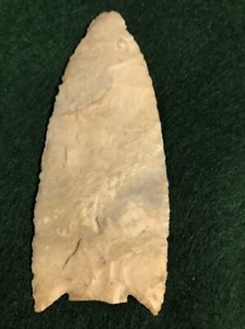 4 1/2 inch Kirk snap base Super thin spearpoint knife blade COA