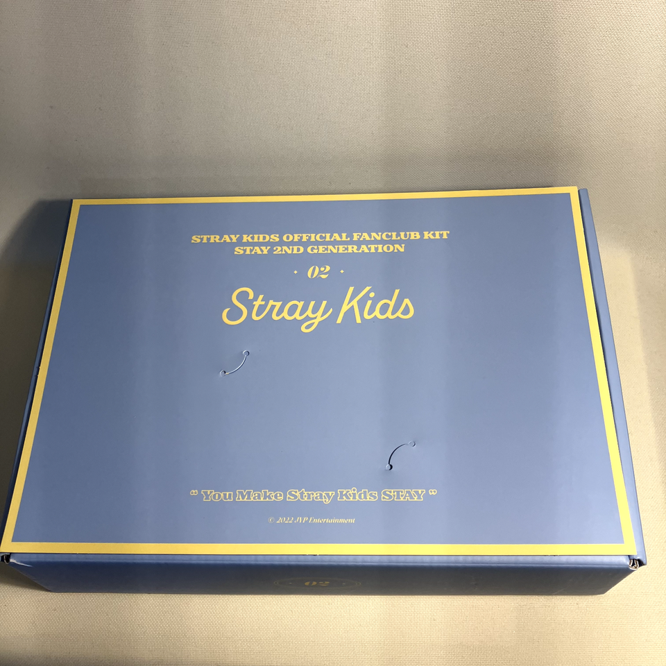 Stray Kids Official Fanclub Membership Welcome Kit 2nd Generation Goods ...
