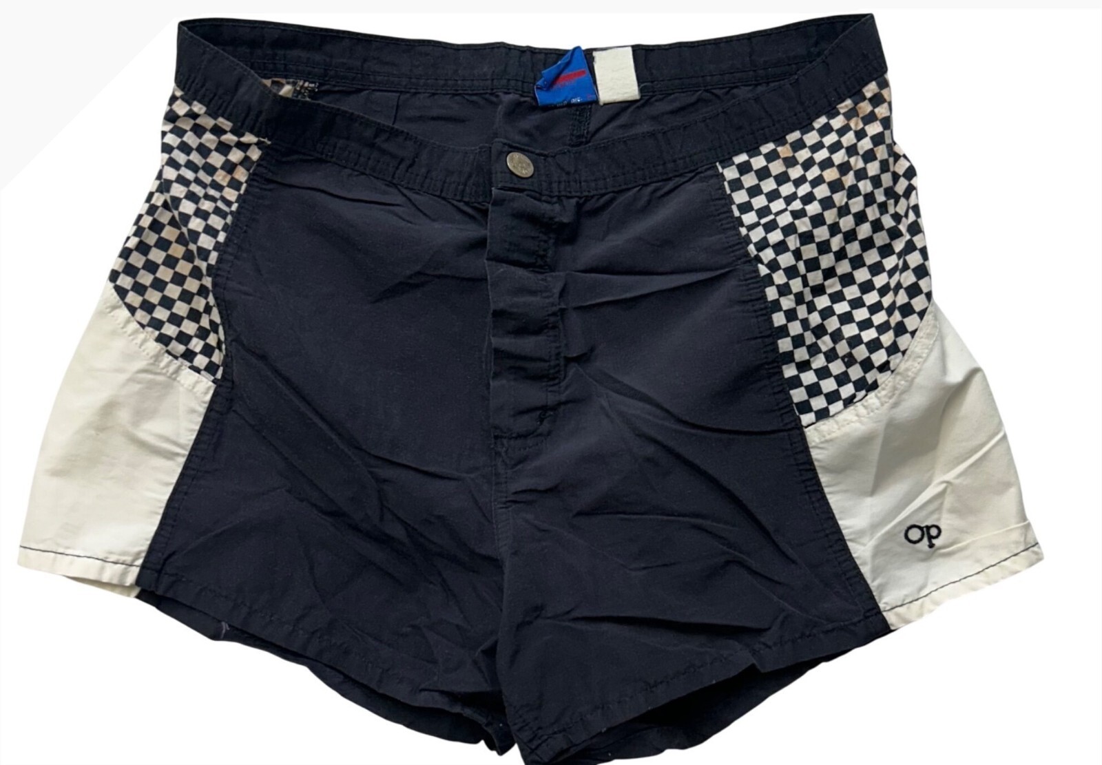 1980's Vintage Op Ocean Pacific Men's Swim Trunks Med… - Gem