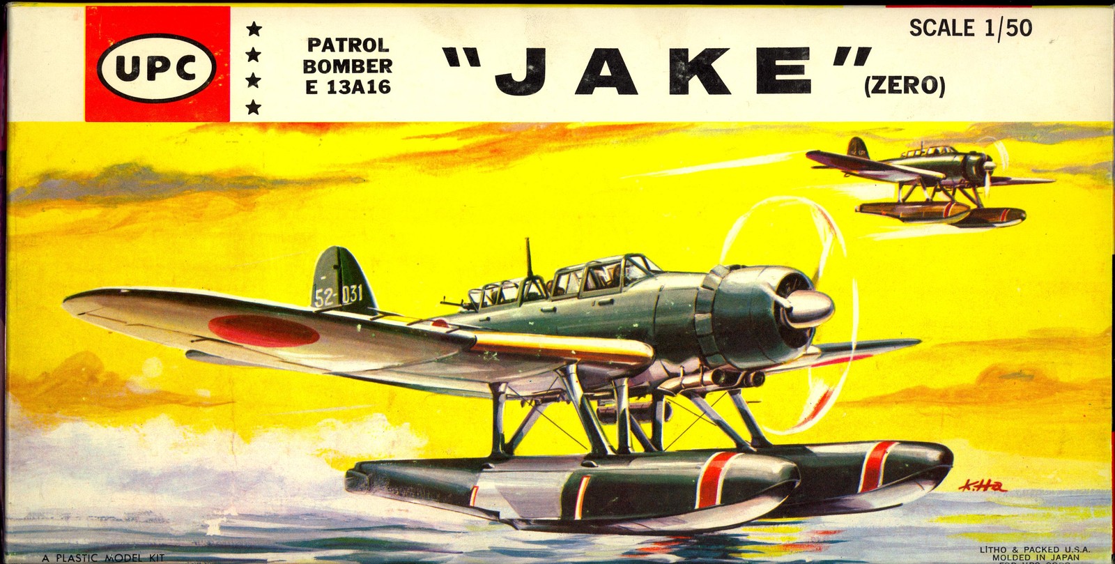 1/50 UPC Models AICHI E13A1 JAKE Japanese WWII Floatplane *MINT* | eBay