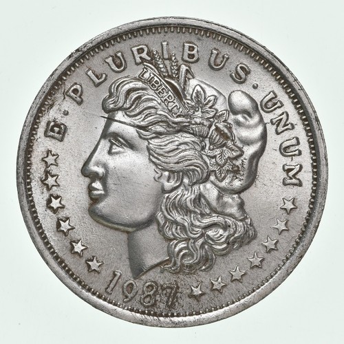 VINTAGE Morgan Dollar Pattern .999 Fine Silver 1 Troy Oz Round *468 | eBay