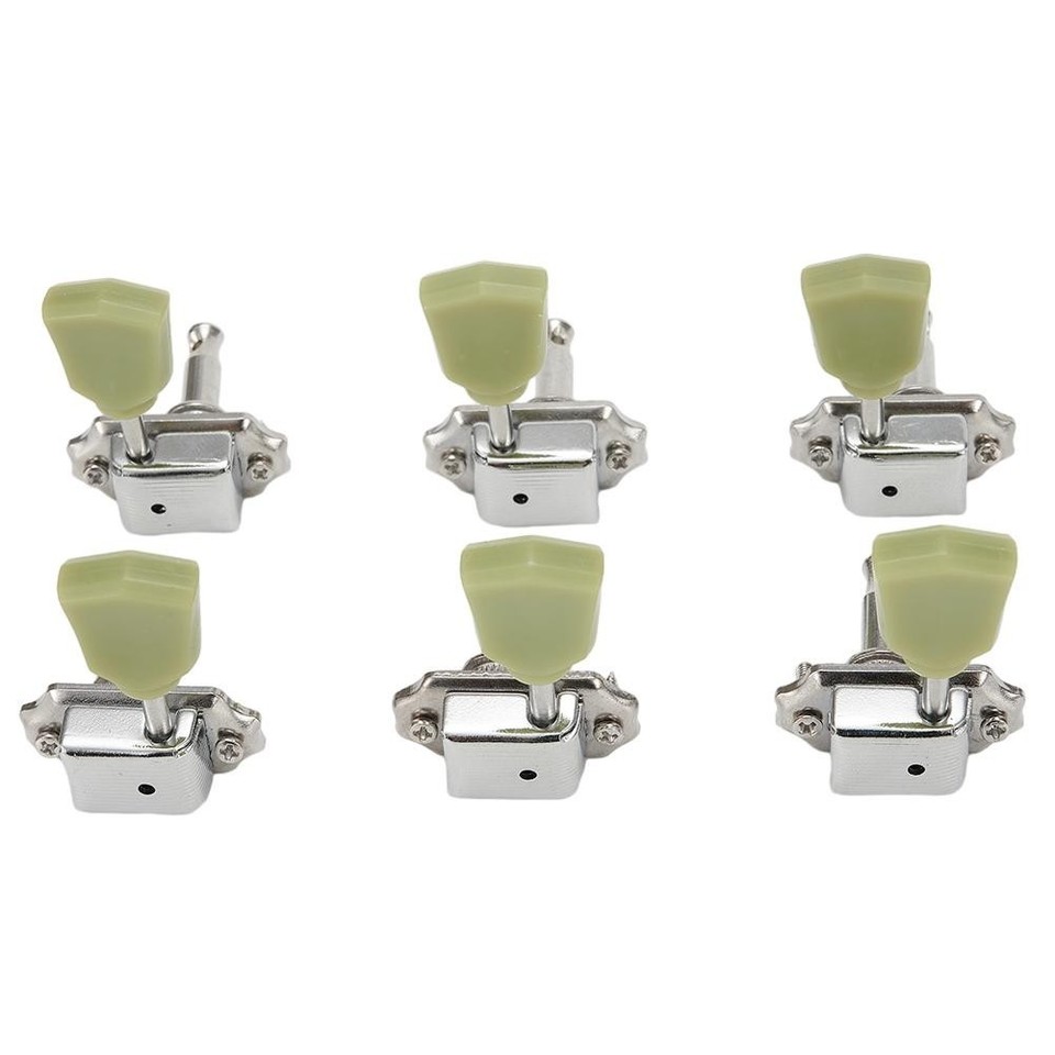 High Quality Guitar Tuners 6pcs Accessories Chrome Deluxe Keys Machine ...