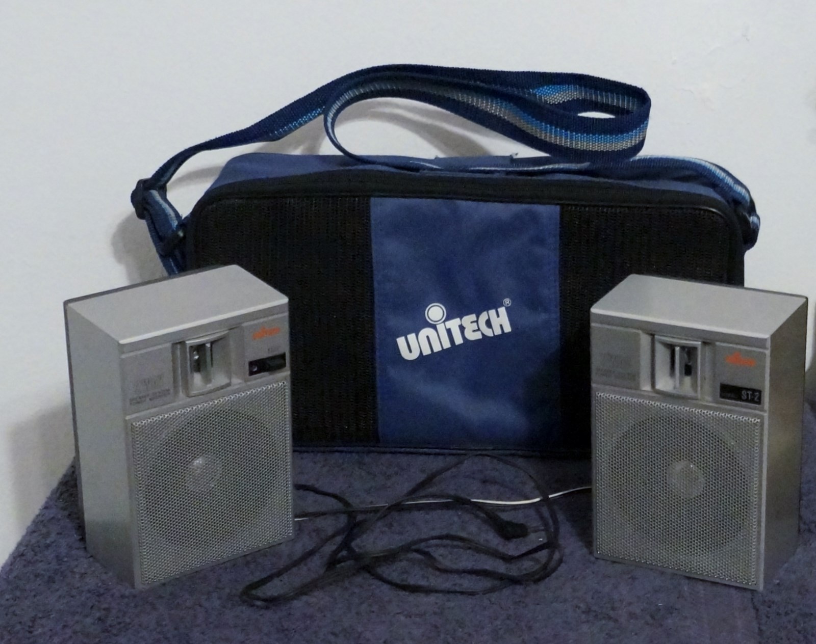 Vintage unitech St 2 Two - Way Speaker System | eBay