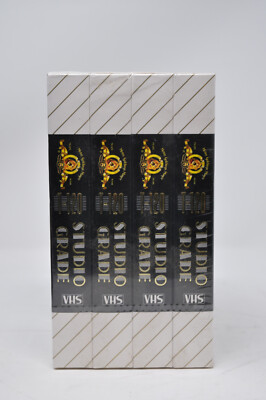 MGM Studio Grade T-120 Video Cassette VHS Pack of 4 New Sealed | eBay