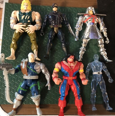 VINTAGE 1990'S MARVEL TOY BIZ ACTION FIGURES LOT OF 6 X-MEN Figures | eBay
