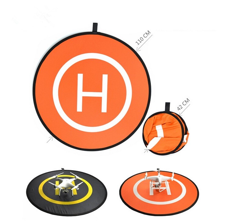 55/75/110cm Quality Helicopter Landing Pad RC Drone Mat Helipad ...