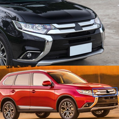 For 2016-2018 Mitsubishi Outlander Front Bumper Upper Grille Grill ...