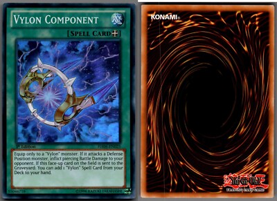 HA06-EN025 Yugioh, Vylon Component, Holo Super Rare | eBay