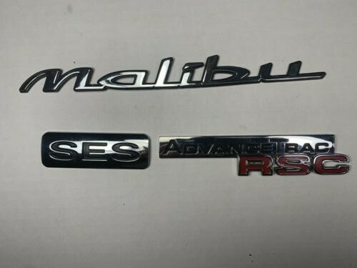 1997-2003 Chevrolet Malibu Emblem Logo Letters Badge Trunk Lid Rear ...