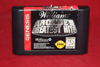 Williams Arcade's Greatest Hits (Sega Genesis, 1996) Authentic Game ...
