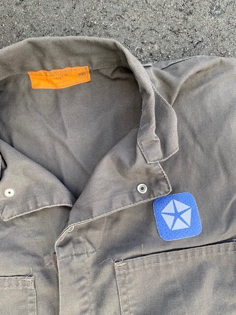 Vintage AMC Chrysler Factory Plant Coveralls Overalls… - Gem