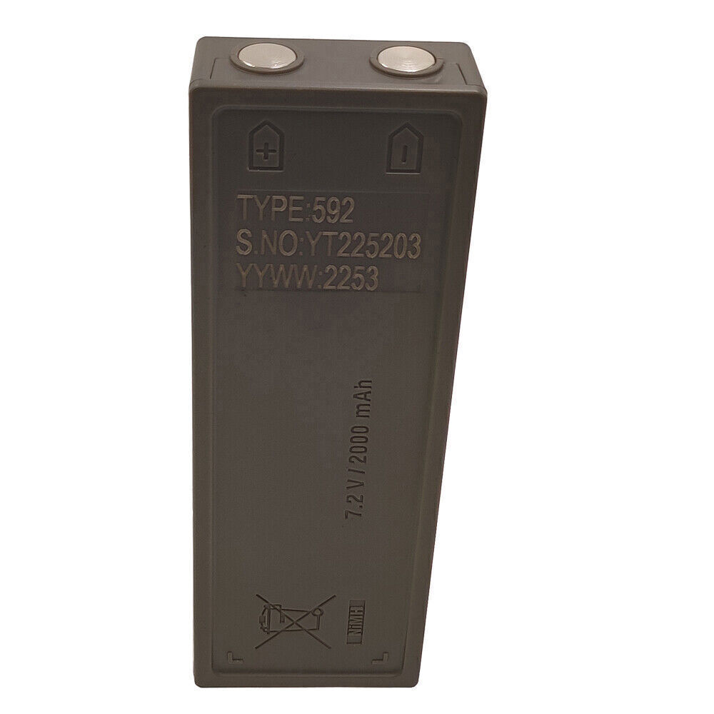 2-Pieces 7.2V/2000mAh Replacement Battery for Scanreco 16131, 590, 592 ...
