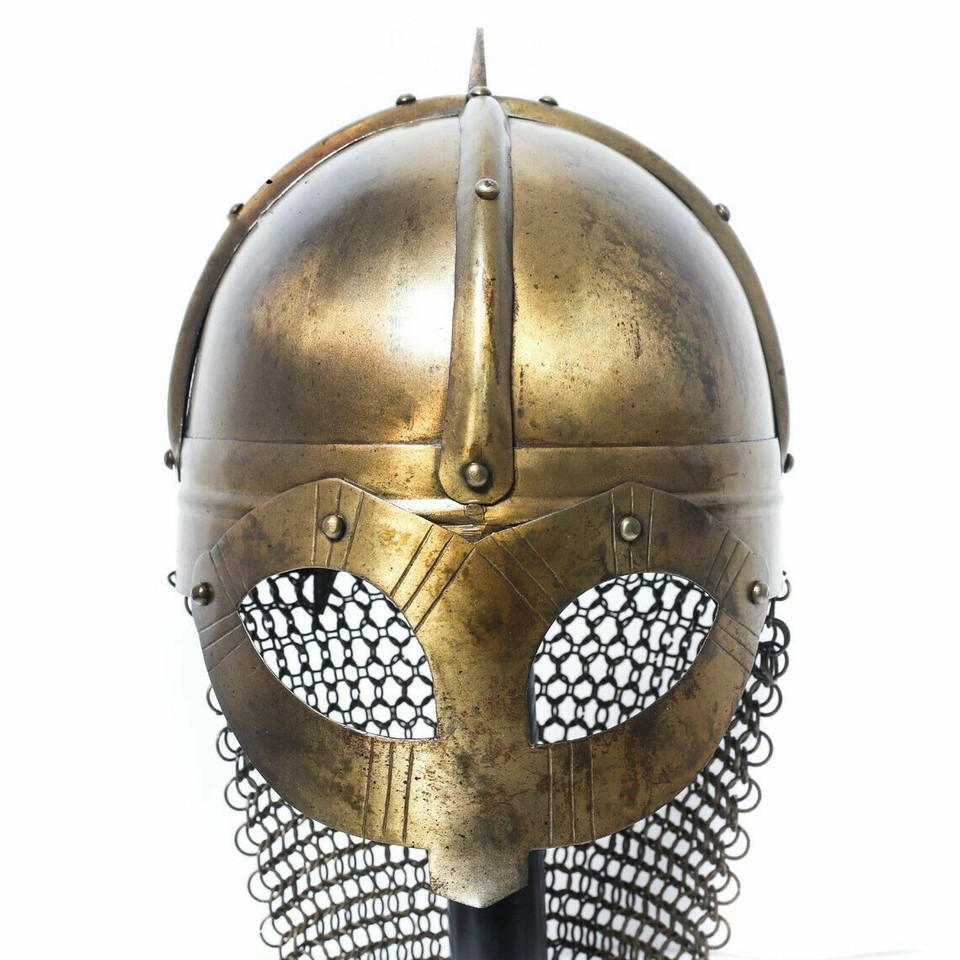 Medieval Costume 300 Movie Decor Roman Warrior Helmet Chainmail ...