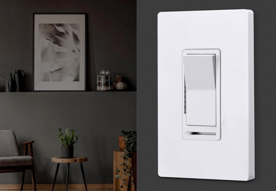 [10 Pack] Digital Dimmer Light Switch with LED Indicator, Horizontal ...