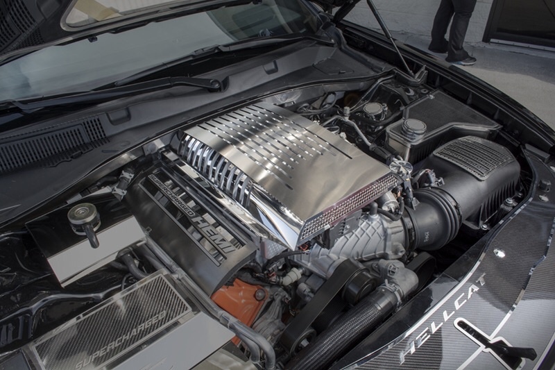 2015-2022 Dodge Challenger Hellcat Plenum/Supercharger Engine Cover | eBay