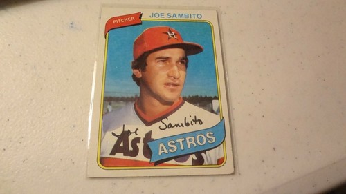 1980 TOPPS # 571 JOE SAMBITO BASEBALL CARD | eBay