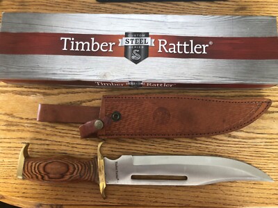 Timber Rattler Jungle Fury Bowie Fixed Blade Knife TR88 15.5" | eBay