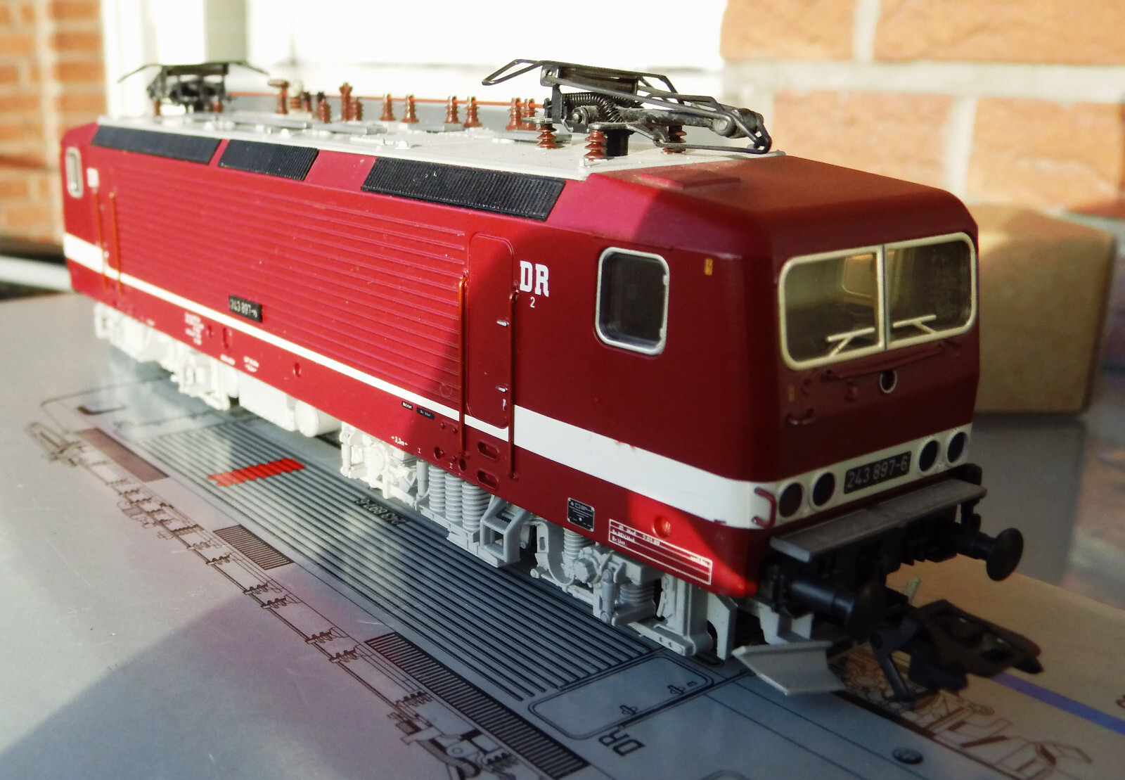 Märklin 3743 ungelaufene BR 243 Elektro-Lok" Spur H0 AC Digital in OVP ...