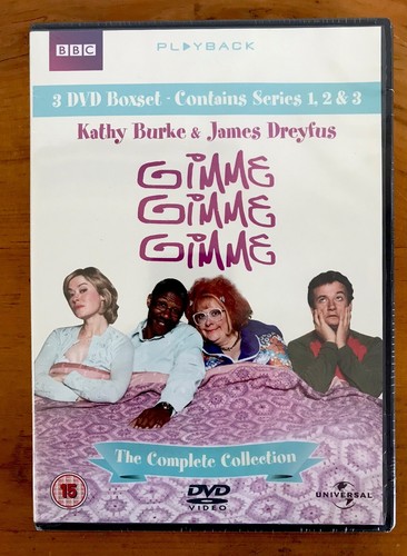 GIMME GIMME GIMME COMPLETE SERIES 1-3 DVD SEASON 1 2 3 COLLECTION BBC ...
