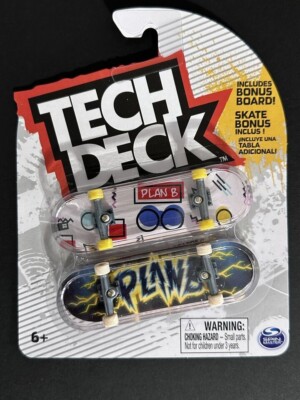 2024 Tech Deck Plan B 2 Pack Bonus Board Skateboards Fingerboard Brand New | eBay