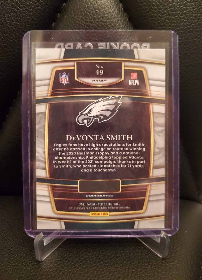 2021 Panini Select Cosmic Prizm DeVonta Smith RC ROOKIE SSP RARE EAGLES ...