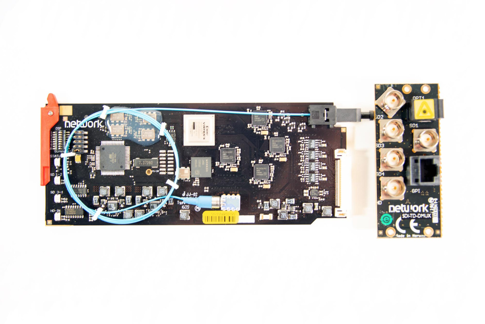 NETWORK NEVION SDI-TD-DMUX-4-R/RM TIME DIVISION MULTIPLEXER CARD WITH ...