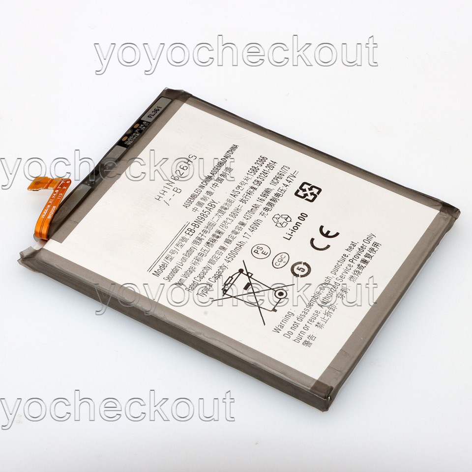 For Samsung Galaxy Note 20 Ultra 5G SM-N986B/DS Battery EB-BN985ABY ...