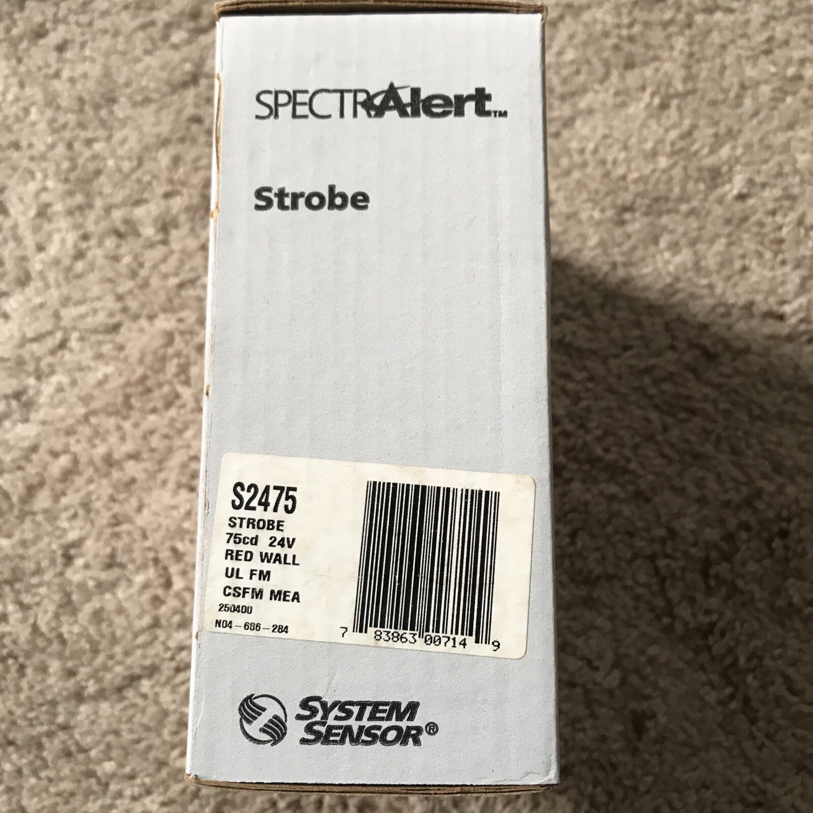 7x System Sensor S2475 Strobe Fire Alarm for sale online | eBay
